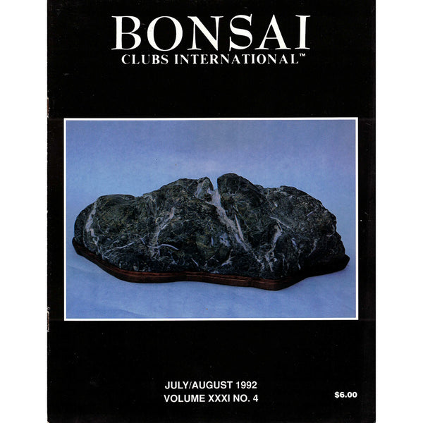Bonsai Magazine - Bonsai Clubs International - July August 1992 - Limi ...