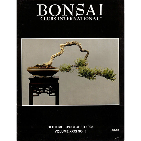 Bonsai Magazine - Bonsai Clubs International - September October 1992 ...